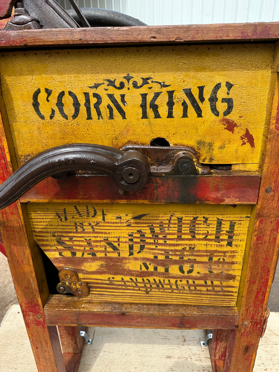 Antique "Corn King" Corn Sheller – Doyle's Wagons