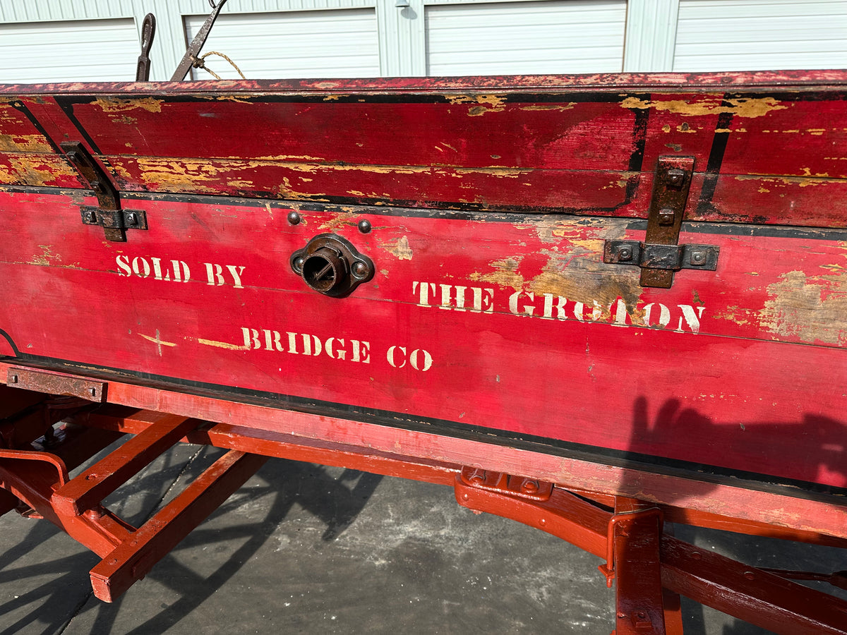 Antique Rare Dump Wagon – Doyle's Wagons