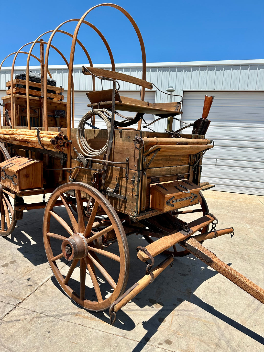 SOLD=Moline Chuck Wagon – Doyle's Wagons