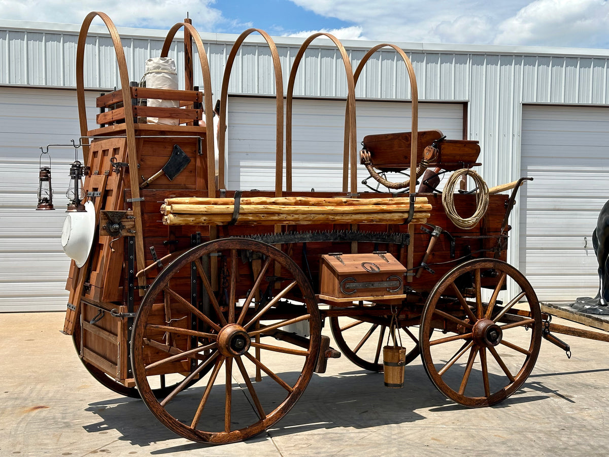 XSOLD*Excellent High Narrow Wheel Chuck Wagon – Doyle's Wagons