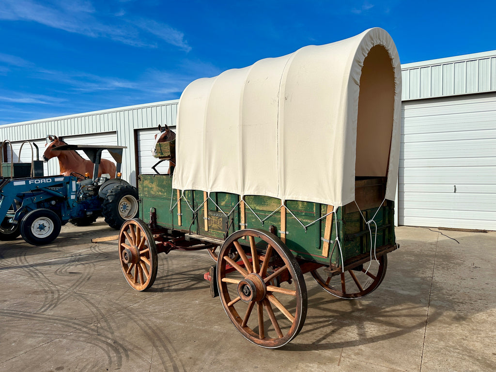 SOLD #408 Weber Covered Wagon – Doyle's Wagons