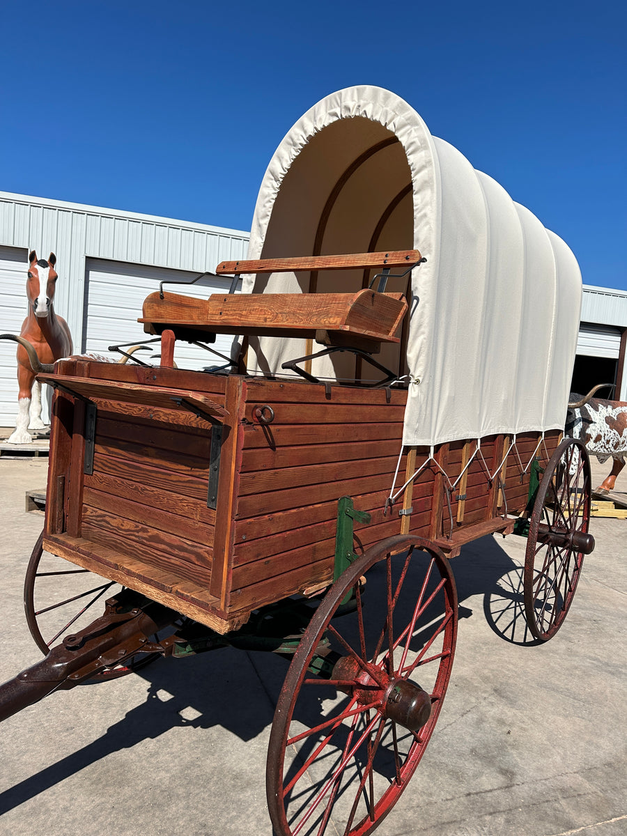 XSOLD*#511 Covered Display Wagon – Doyle's Wagons