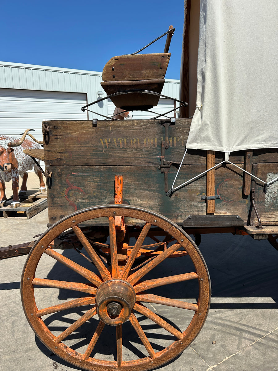SOLD*#514 T.G. Mandt Covered Wagon – Doyle's Wagons