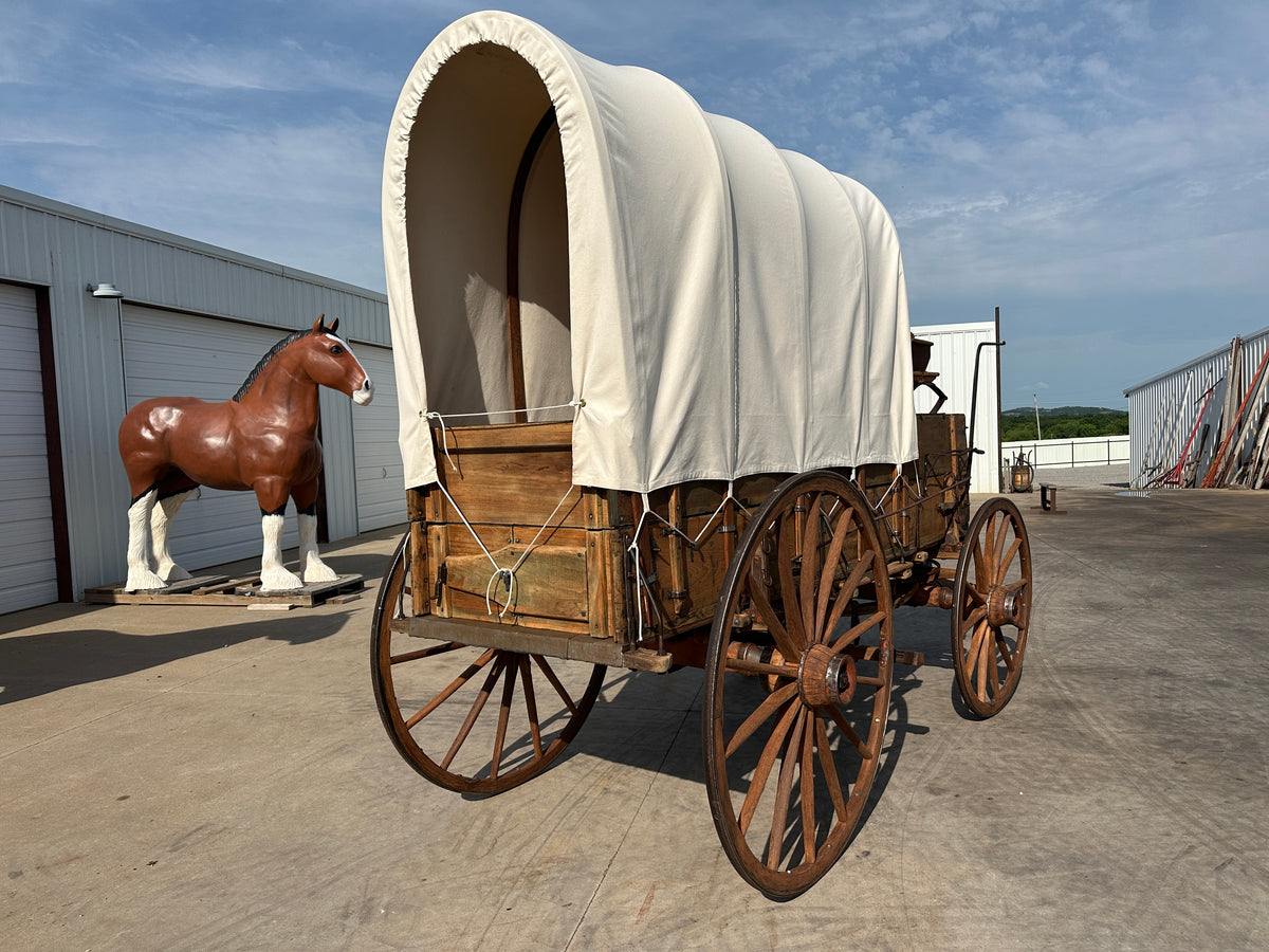 #518 High Wood Wheel Ranch Display Wagon – Doyle's Wagons