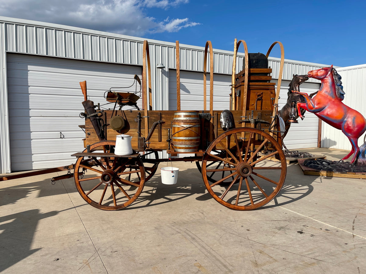 XSOLD*Chuck Wagon High Narrow wheel – Doyle's Wagons