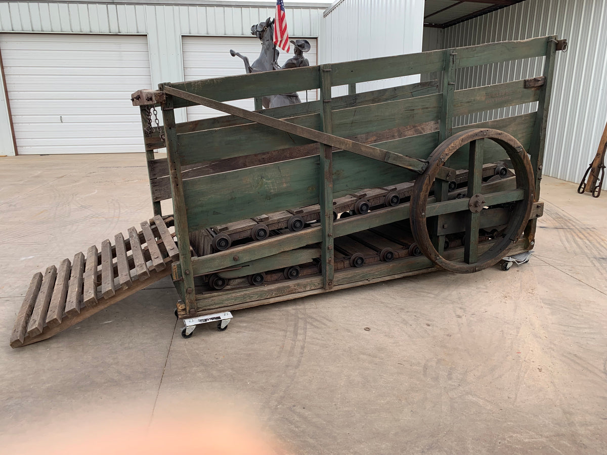 SOLD* Rare 2 Horse Powered Treadmill – Doyle's Wagons