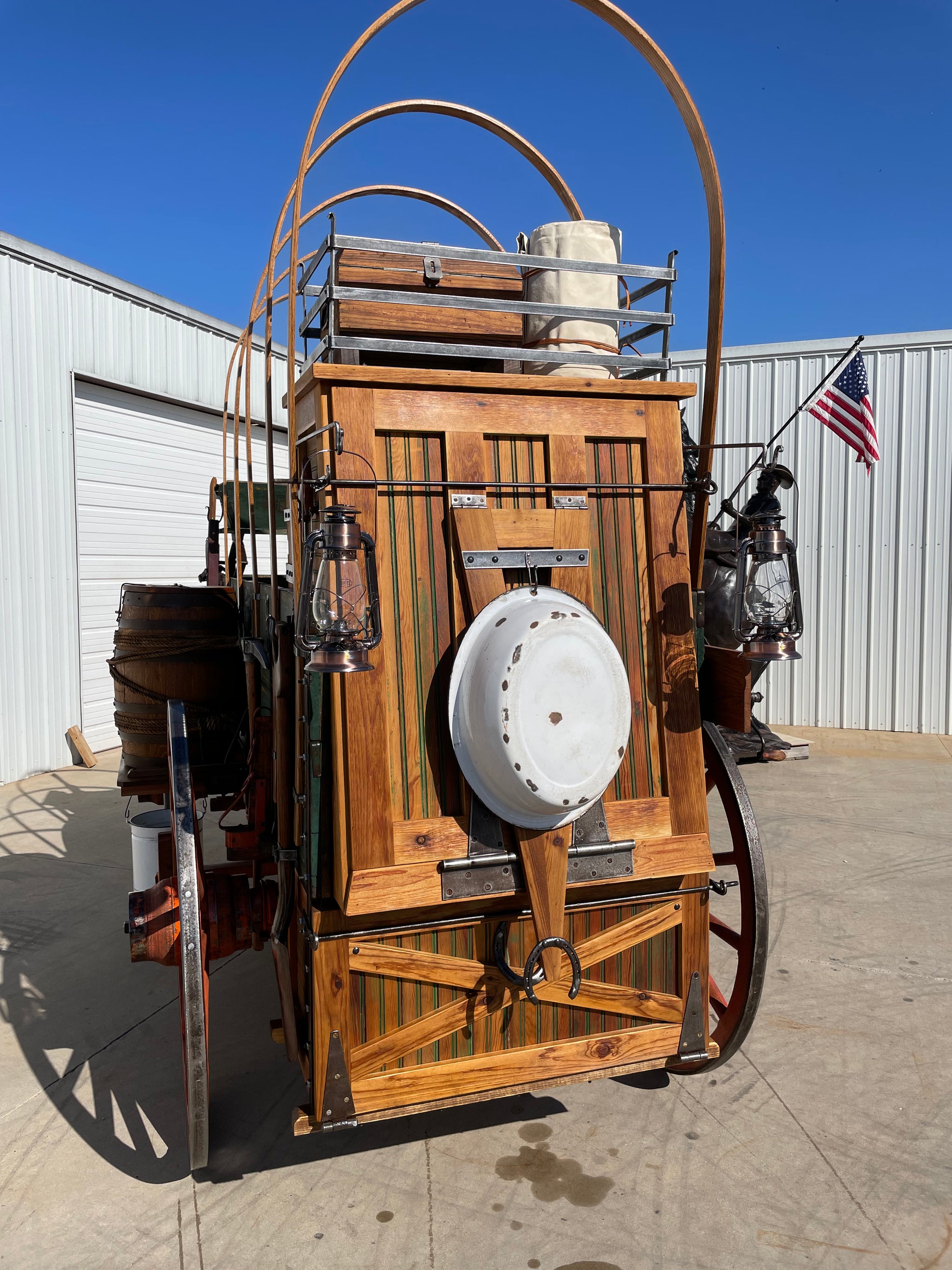 XSOLD-"Rock Island" Chuck Wagon – Doyle's Wagons