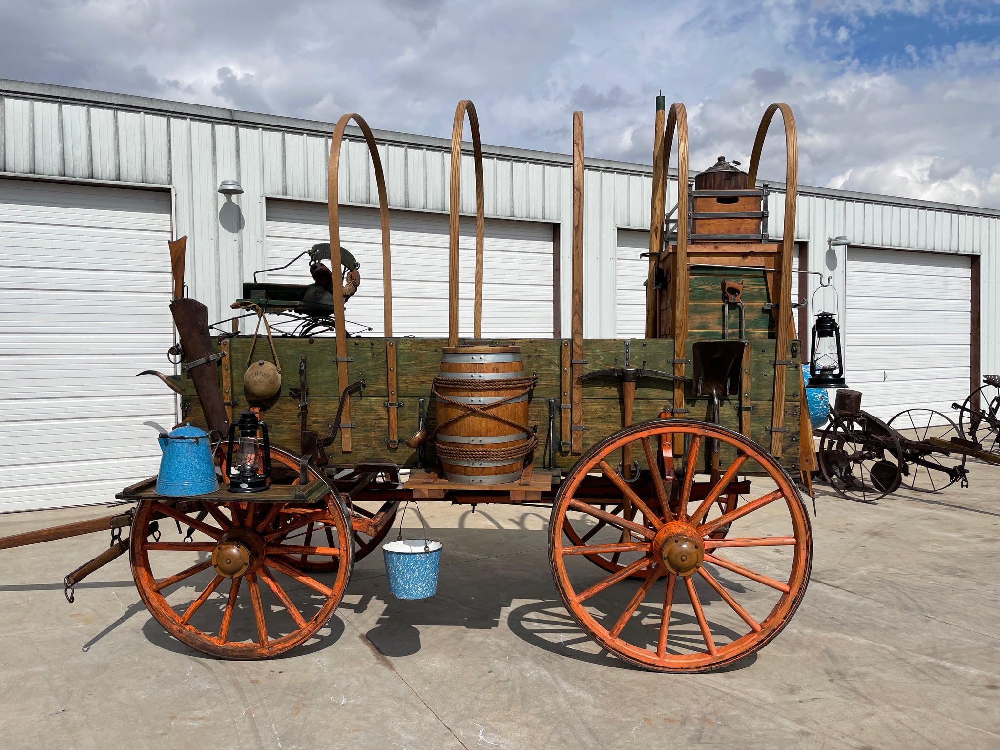 SOLD-Moline Chuck Wagon – Doyle's Wagons